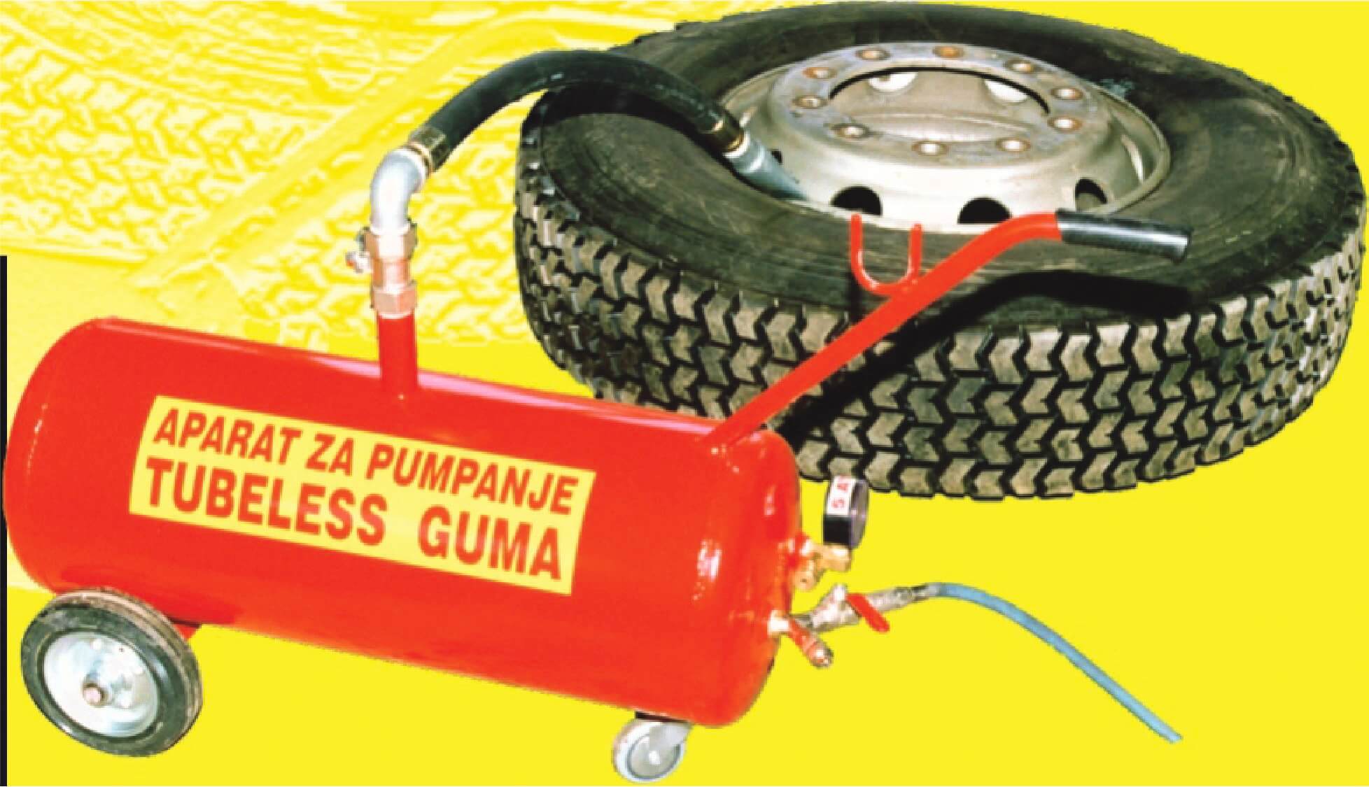 BOCA ZA PUMPANJE TUBELESS GUMA - Jendriš | Vulkanizacija | Izrada ...
